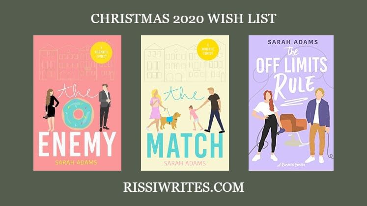 Dear Santa: Here is my Bookish Christmas Wish List… | RissiWrites.com